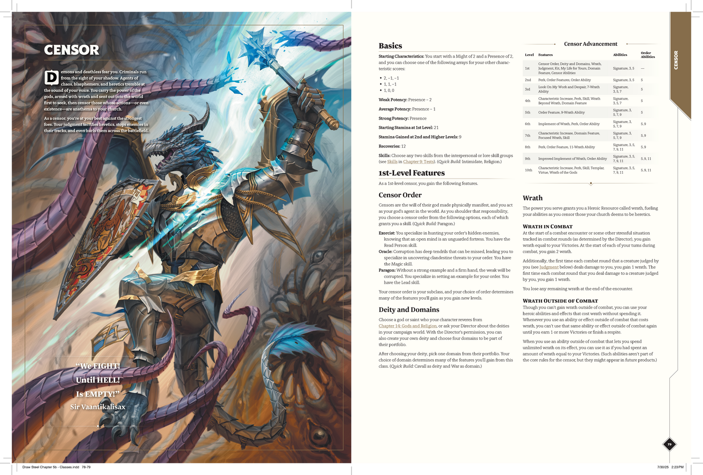 Draw Steel Heroes - PDF