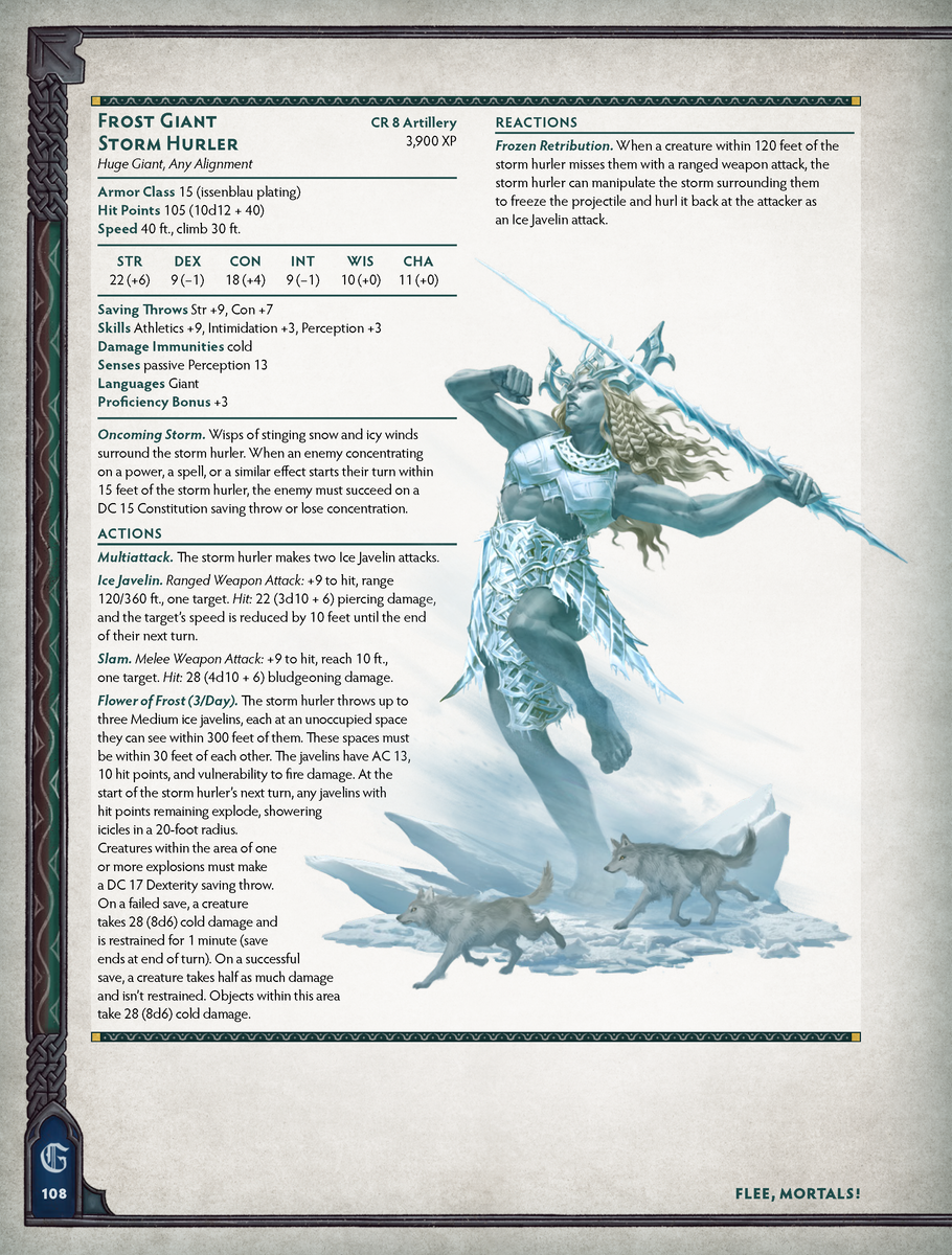 Flee, Mortals! The MCDM Monster Book - Hardcover & PDF